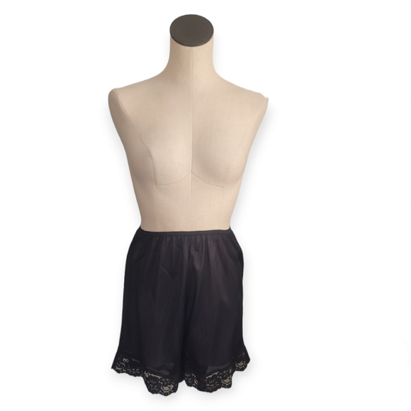 Intimates & Sleepwear | Black Vintage Petti Pants | Poshmark